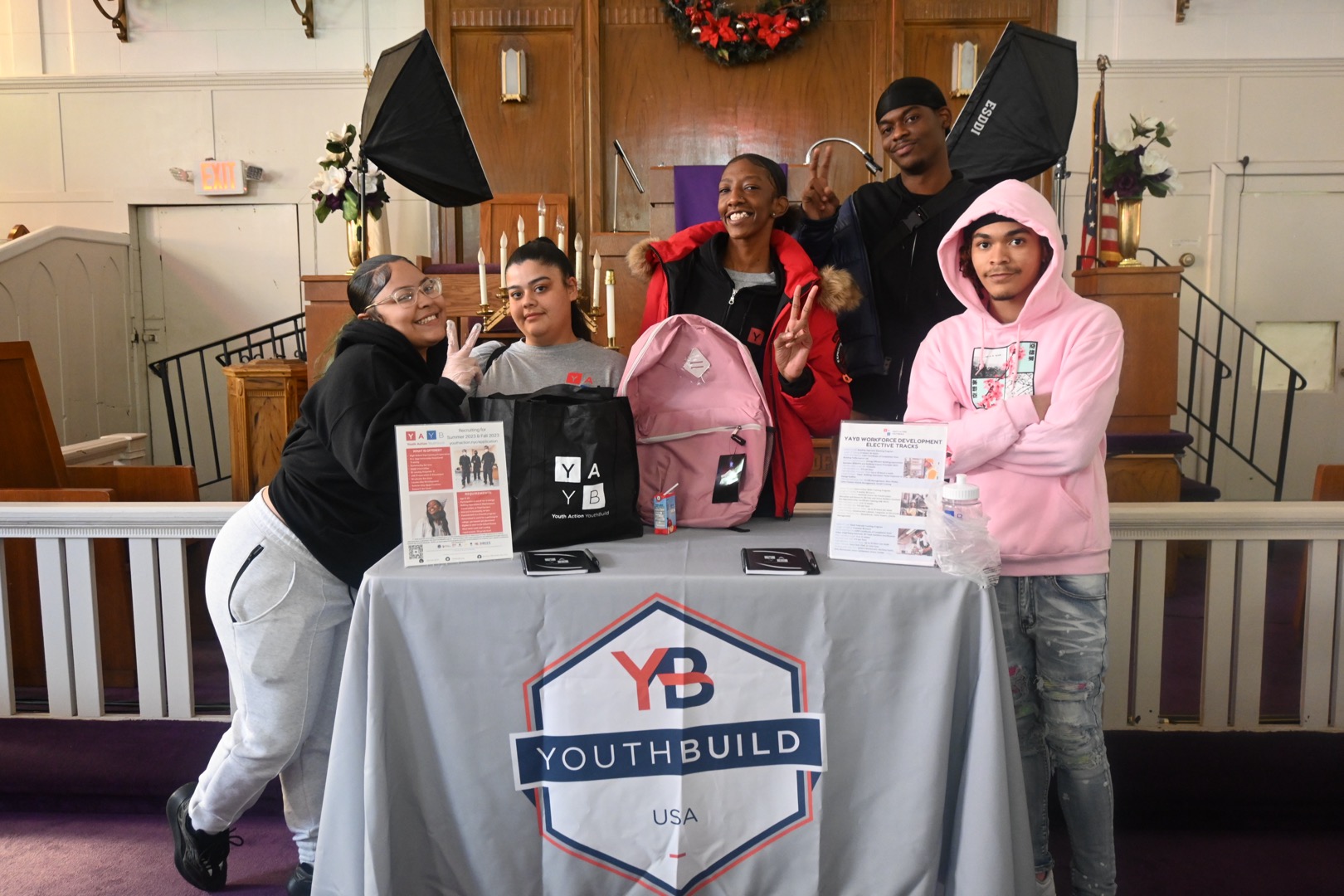 YAYB Fall 2023 Service Project - Youth Action YouthBuild YAYB